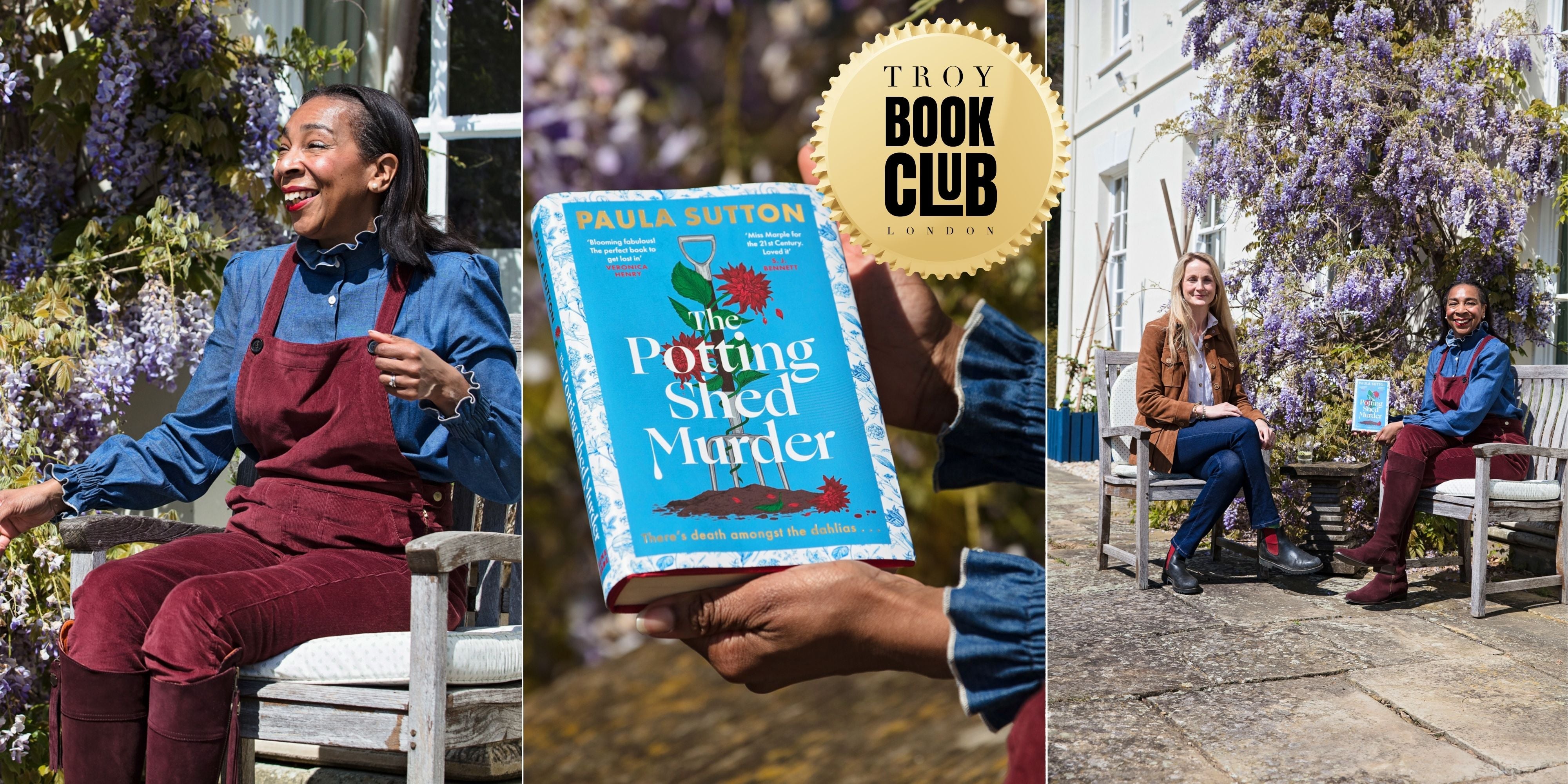 The TROY Book Club: The Potting Shed Murder, Paula Sutton – TROY London